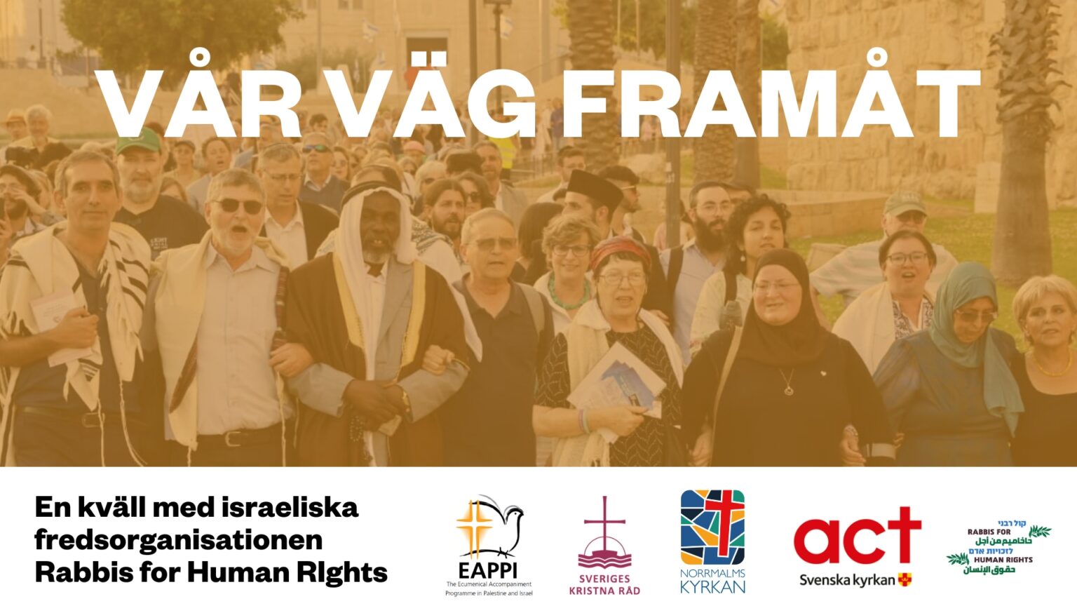 Seminarium med Rabbis for Human Rights - Sveriges kristna råd